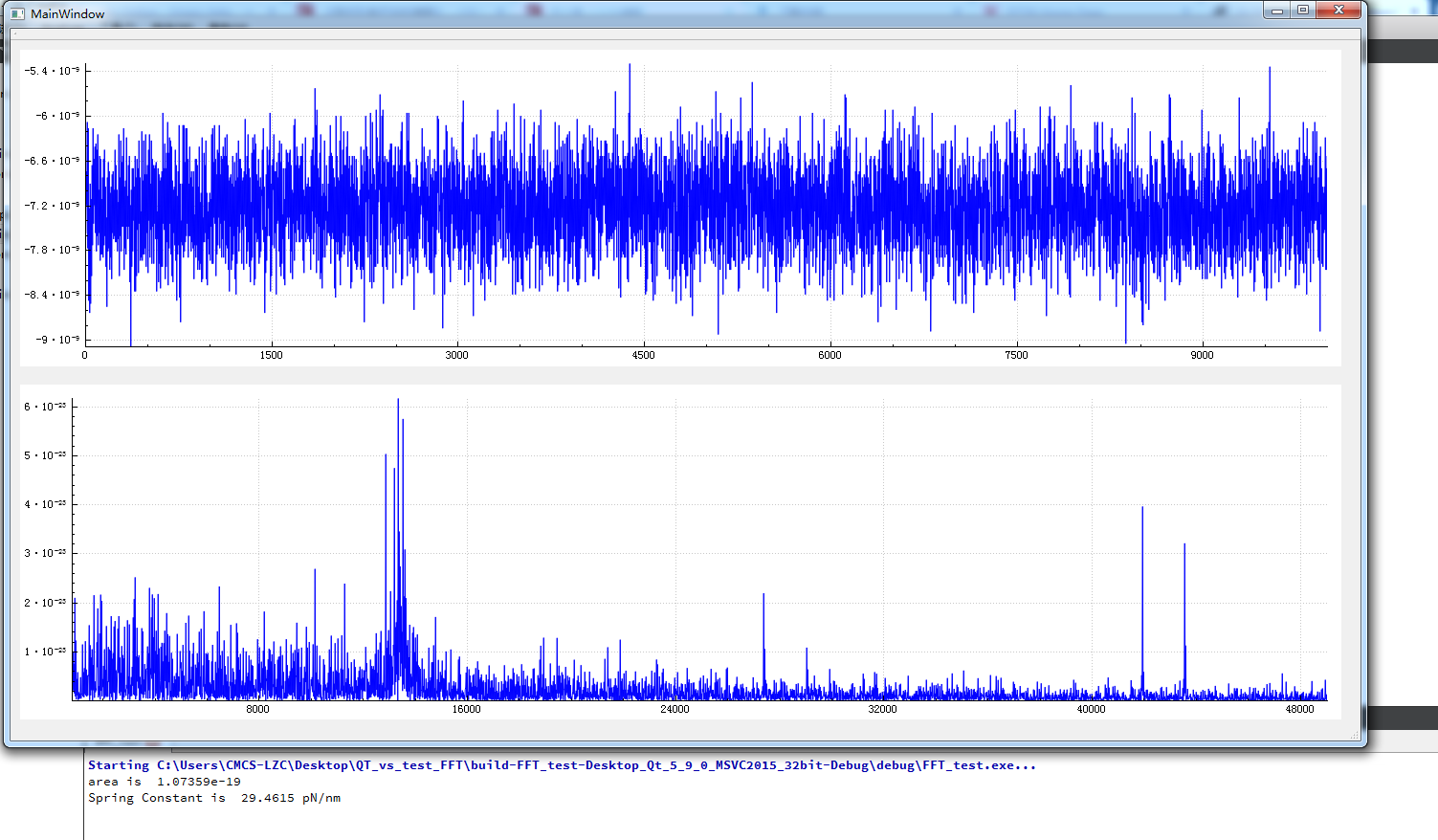 QT下利用FFTW实现功率谱密度分析（周期图法）_qt 冲击响应谱-CSDN博客