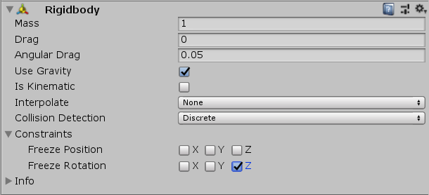 Unity3D中冻结Rigidbody的Position及Rotation注意事项_unity rigidbody注意事项-CSDN博客