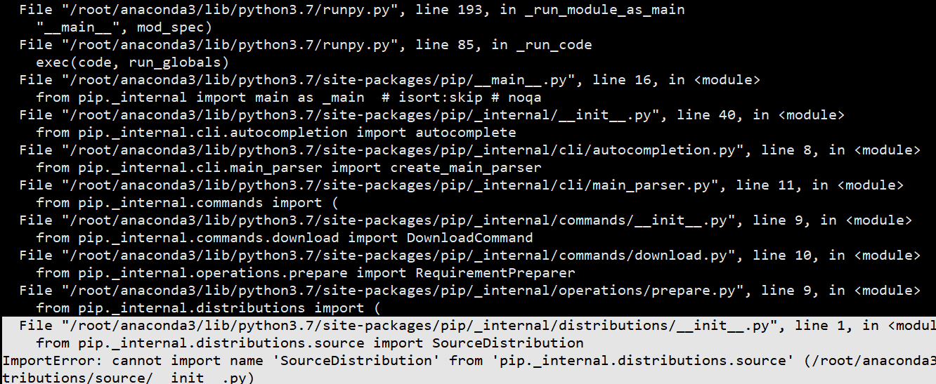 pip 文件损坏导致 pip无法使用 报错 ImportError: cannot import name 'main' from 'pip._int-CSDN博客
