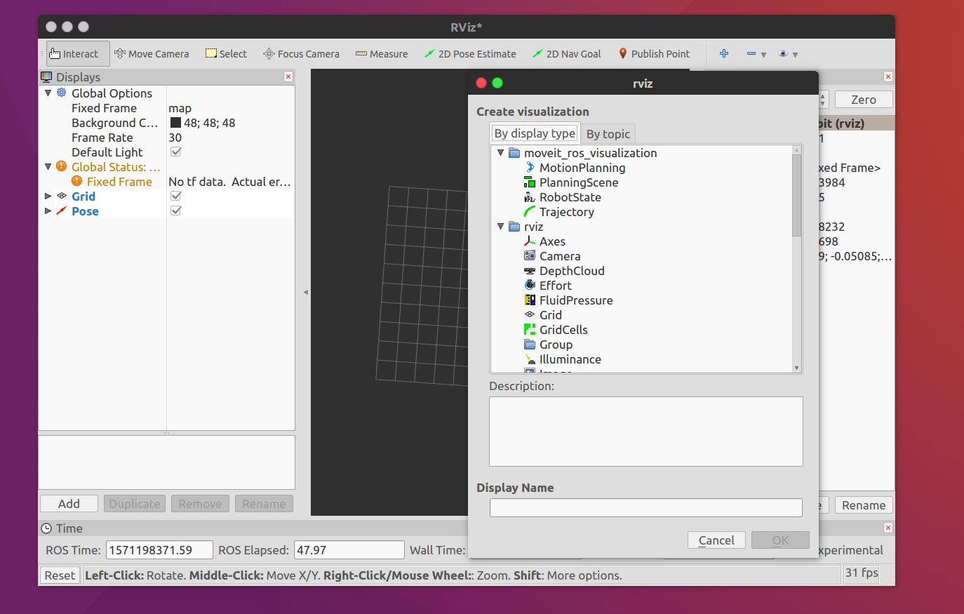 1. ROS中的rviz_rviz 中current view监听的话题-CSDN博客