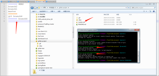 gitlab结合git、idea 分支合并 分支创建 冲突解决大全_gitlab ide merge-CSDN博客