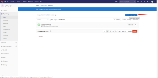 gitlab结合git、idea 分支合并 分支创建 冲突解决大全_gitlab ide merge-CSDN博客