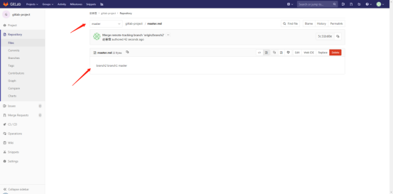 gitlab结合git、idea 分支合并 分支创建 冲突解决大全_gitlab ide merge-CSDN博客