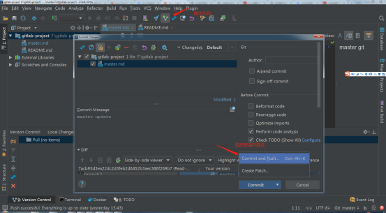 gitlab结合git、idea 分支合并 分支创建 冲突解决大全_gitlab ide merge-CSDN博客
