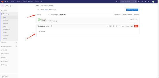 gitlab结合git、idea 分支合并 分支创建 冲突解决大全_gitlab ide merge-CSDN博客