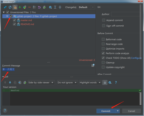 gitlab结合git、idea 分支合并 分支创建 冲突解决大全_gitlab ide merge-CSDN博客