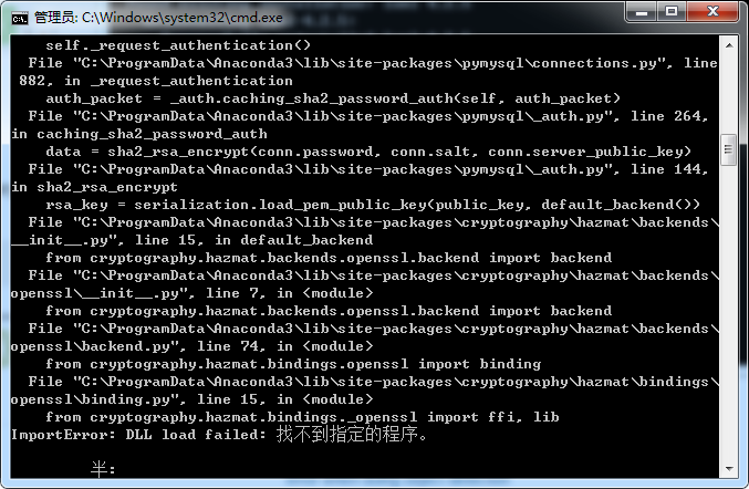 from cryptography.hazmat.bindings._openssl import ffi,lib importerror ...