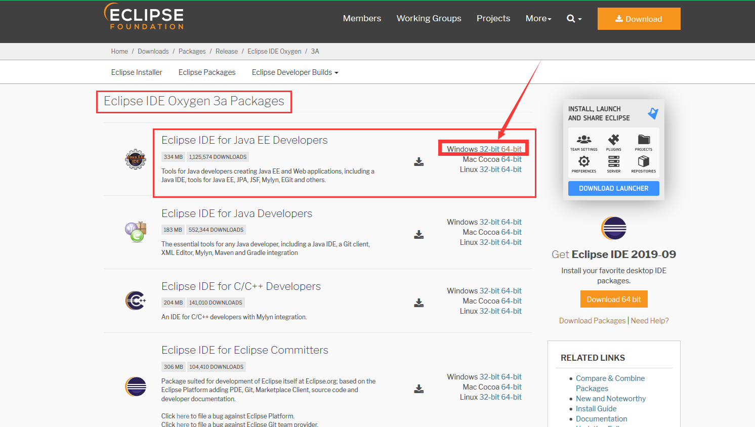 官网下载Eclipse历史版本_eclipse官网-CSDN博客