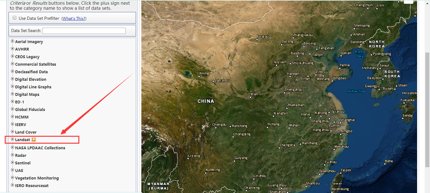 利用USGS网站下载Landsat系列影像（个人总结的小技巧，适用新手小白）-CSDN博客