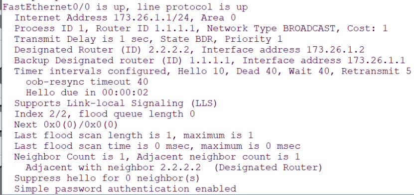 OSPF区域认证和接口认证配置实验_area 0 authentication message-digest-CSDN博客