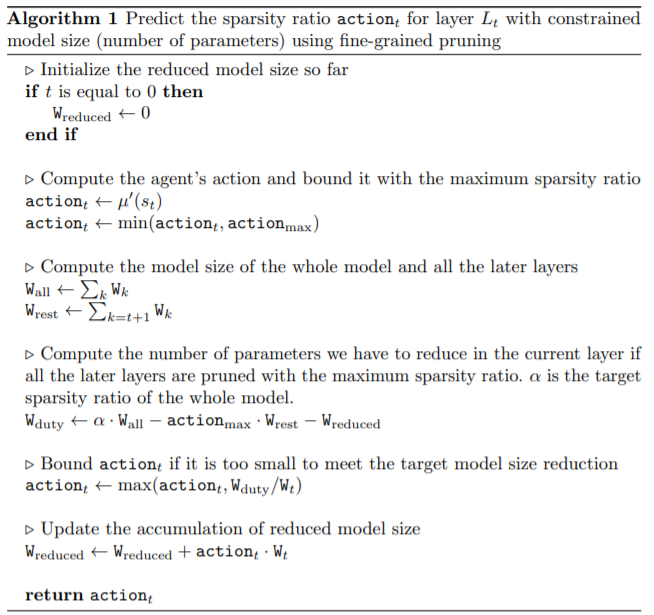 【论文笔记】AMC：AutoML for Model Compression and Acceleration on Mobile Devices_amc复现-CSDN博客
