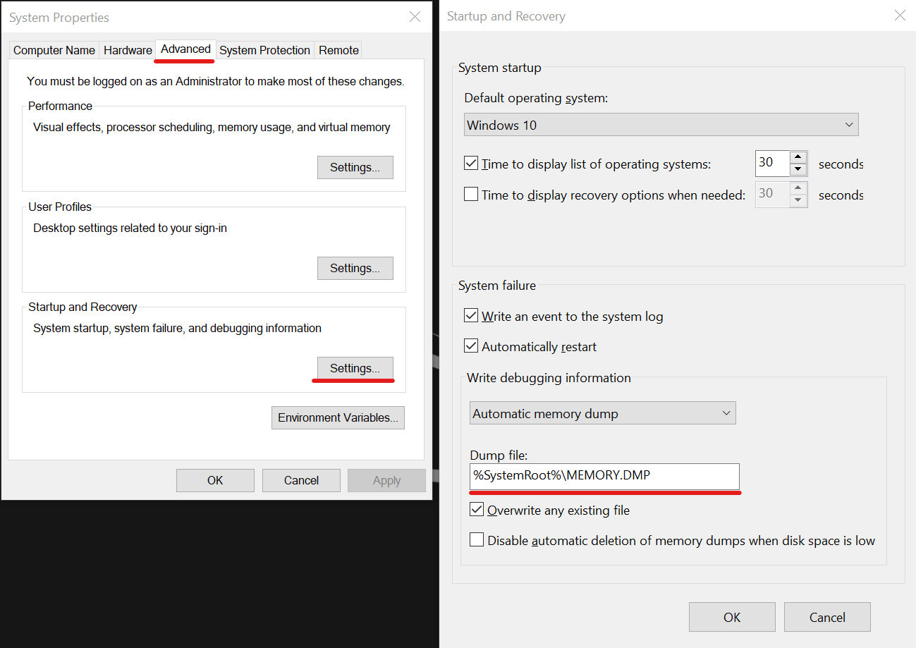 查找/分析Windows蓝屏DMP文件_蓝屏文件在哪个文件夹-CSDN博客