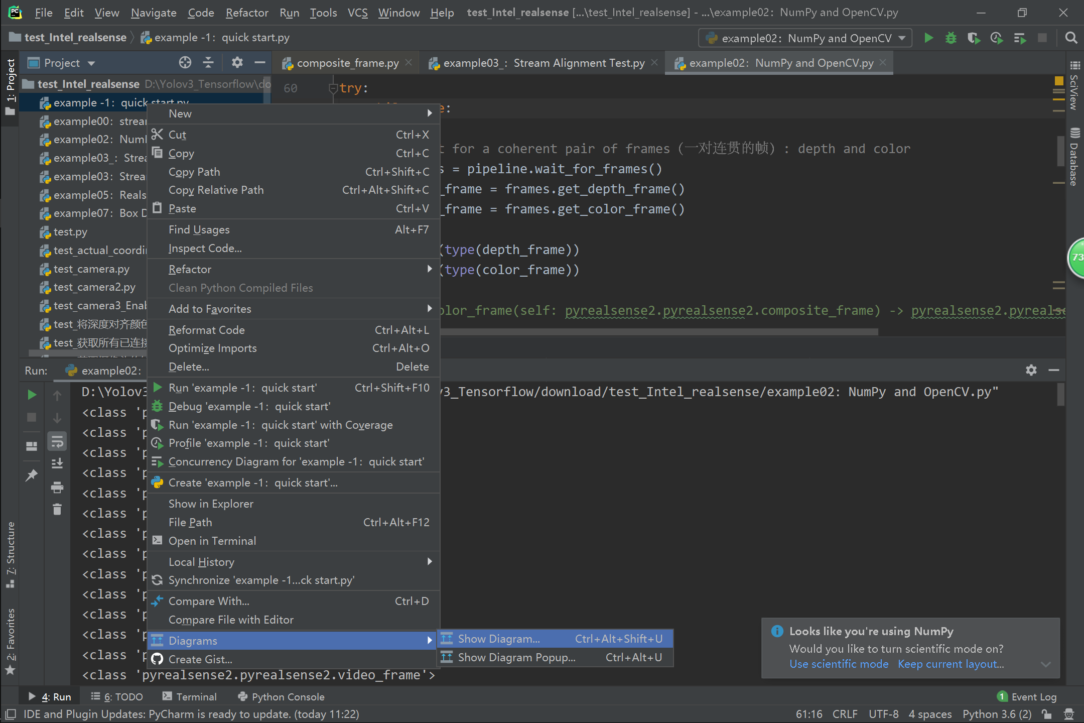 python pycharm 如何绘制类图 关系图 继承图 父子图？_pycharm生成类图-CSDN博客