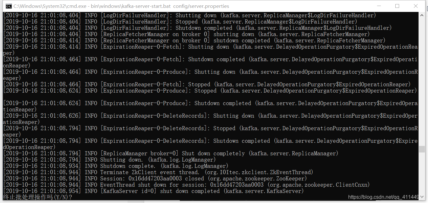 Windows环境下kafka操作中启动的报错问题和解决方法kafka Error While Renaming Dir Csdn博客 1064
