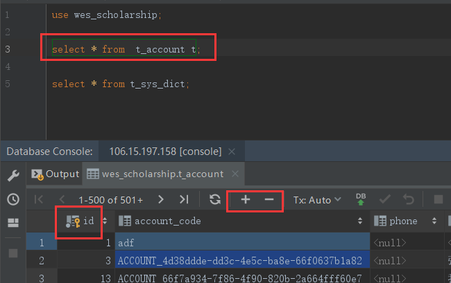 datagrip 查询结果不能修改_table is read-only. unresolved table reference-CSDN博客