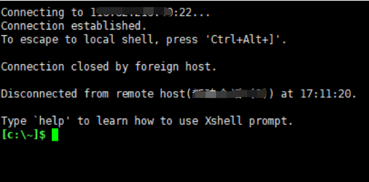 xShell远程连接服务器报错：Connection closed by foreign host（已解决）-CSDN博客