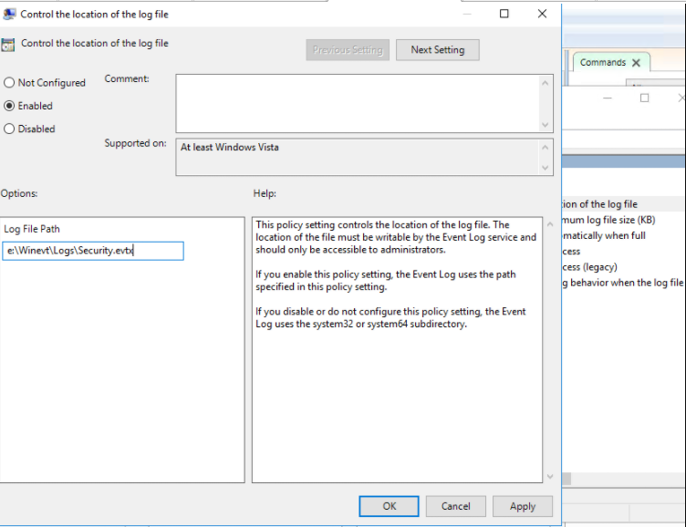 Windows Server 修改系统主机日志存储位置_computerconfiguration路径在哪-CSDN博客