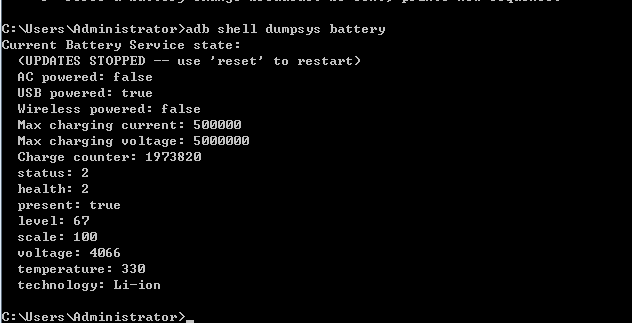 android P adb shell dumpsys battery 使用-CSDN博客