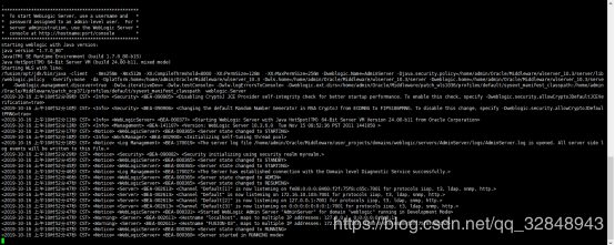 Linux系统部署WebLogic之——控制台模式_created user preferences directory-CSDN博客