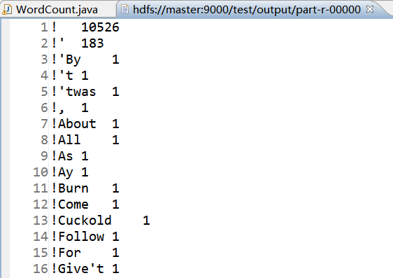 Eclipse运行WordCount（详细版）_在eclipse中运行wordcount源代码-CSDN博客
