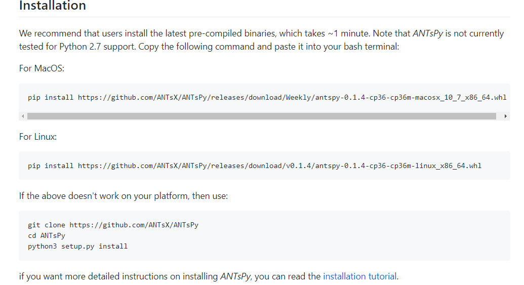 医学配准软件ants和相关python库antspy的介绍和安装_antspy安装windows-CSDN博客