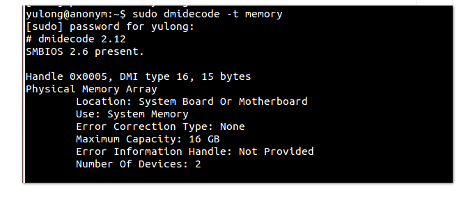 使用dmidecode查看服务器的内存条使用情况_dmidecode -t memory-CSDN博客