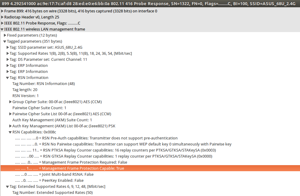 配置支持IEEE 802.11w (management frame protection)-CSDN博客