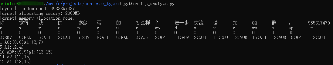 中文句法分析及LTP使用_ltp句法分析-CSDN博客