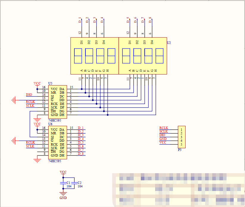 基于STM32F103C8T6的74HC595驱动8位数码管模块学习_stm32单片机利用74hc595驱动数码管-CSDN博客