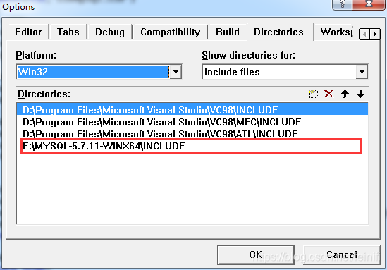 Windows下vc 6 0编写c 程序连接mysql示例 Vc6 0 Mysql 8 X Csdn博客