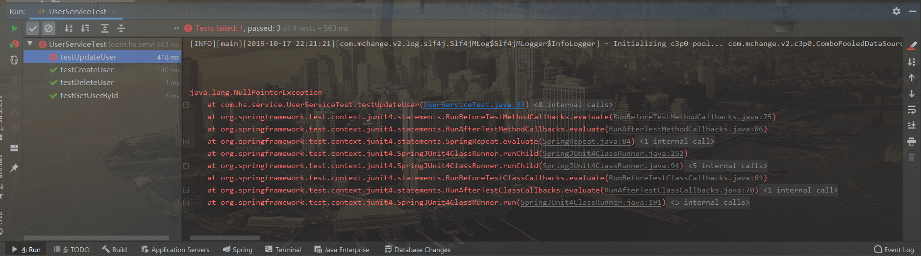 SSM框架自学(七)——Junit单元测试工具使用总结_junit ssm-CSDN博客