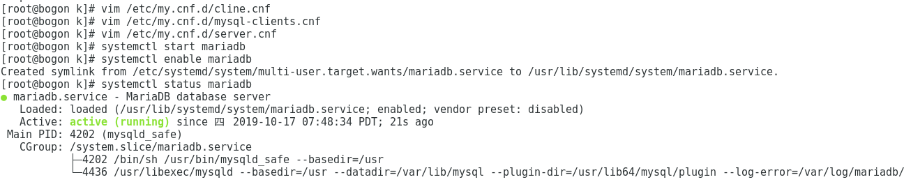 CentOS 7通过 yum 安装 Mariadb详细步骤_# yum install -y mariadb*-CSDN博客