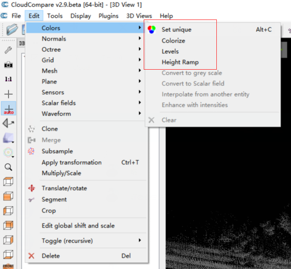 CloudCompare视频录制详解 (漫游Animation)_cloudcompare animation使用技巧-CSDN博客