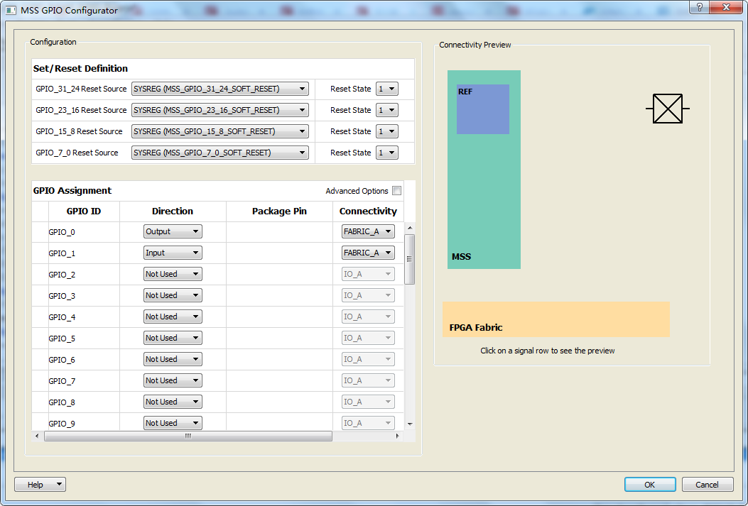 SmartFusion2-GPIO使用_smartfusion2t调试-CSDN博客