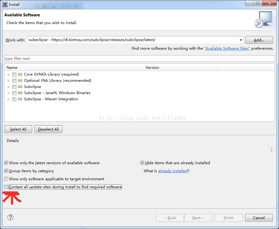 eclipse 中 svn 代码报错如下 org.apache.subversion.javahl.ClientException：Filesystem has no item_org ...