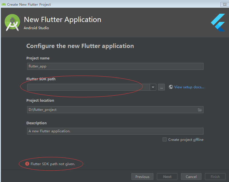 关于flutter环境变量和用android studio创建flutter项目失败的问题_android stdio 构建 flutter ...