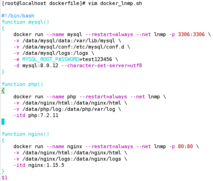 使用Dockerfile定制LNMP环境镜像_dockerfile搭建lnmp-CSDN博客