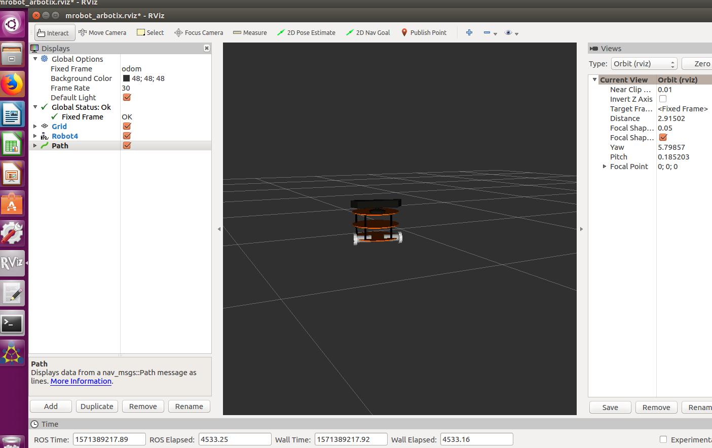 基于ArbotiX和rviz的仿真_基于artibox和rviz-CSDN博客