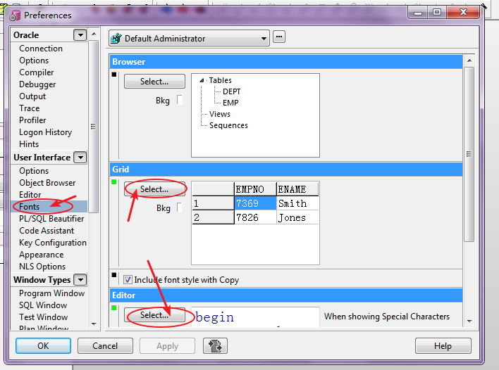 Plsql字体设置常见问题 Plsql中文横着显示 Csdn博客