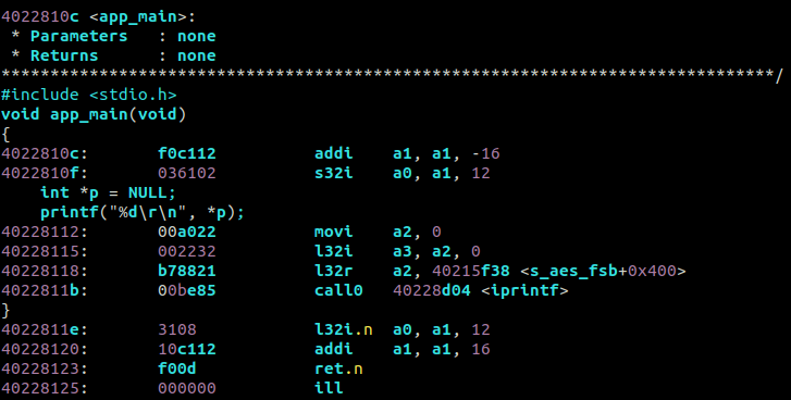 Esp8266esp32 程序崩溃 Crash 时的定位方法一：寄存器和调用栈 Backtraceesp32 Backtrace Csdn博客