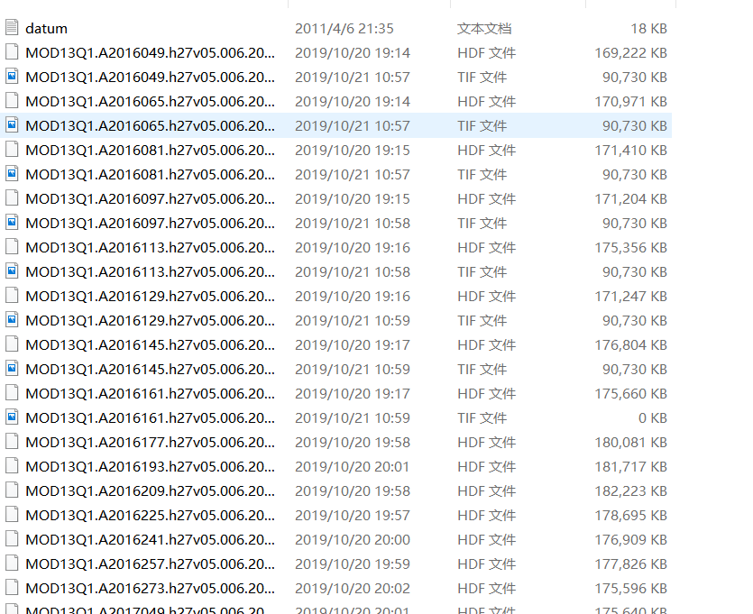 MRT(MODIS Reprojection Tool)批量重投影格式转换_mrt投影转换工具-CSDN博客