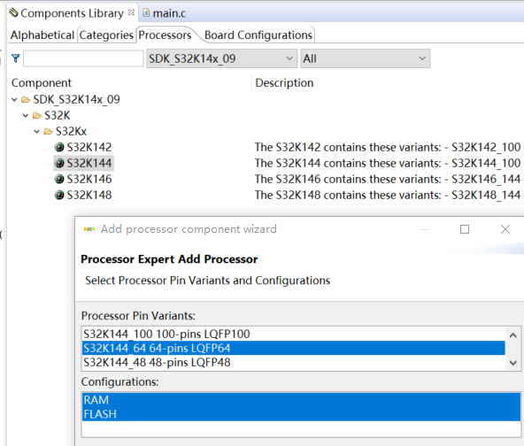 【S32K】S32K144入门笔记(1) 从零开始进行开发环境搭建_s32k144可以用hal库吗-CSDN博客