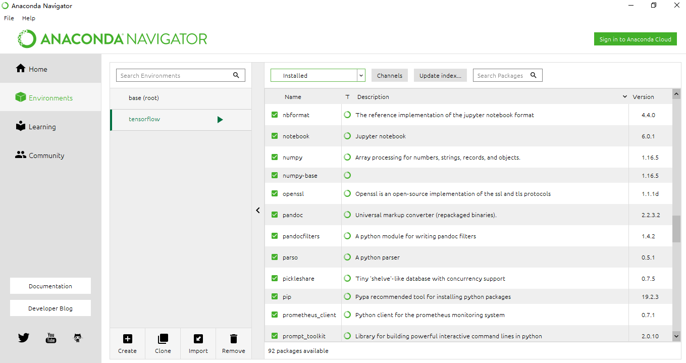 在Anaconda新环境导入tensorflow_anaconda导入tensorflow-CSDN博客