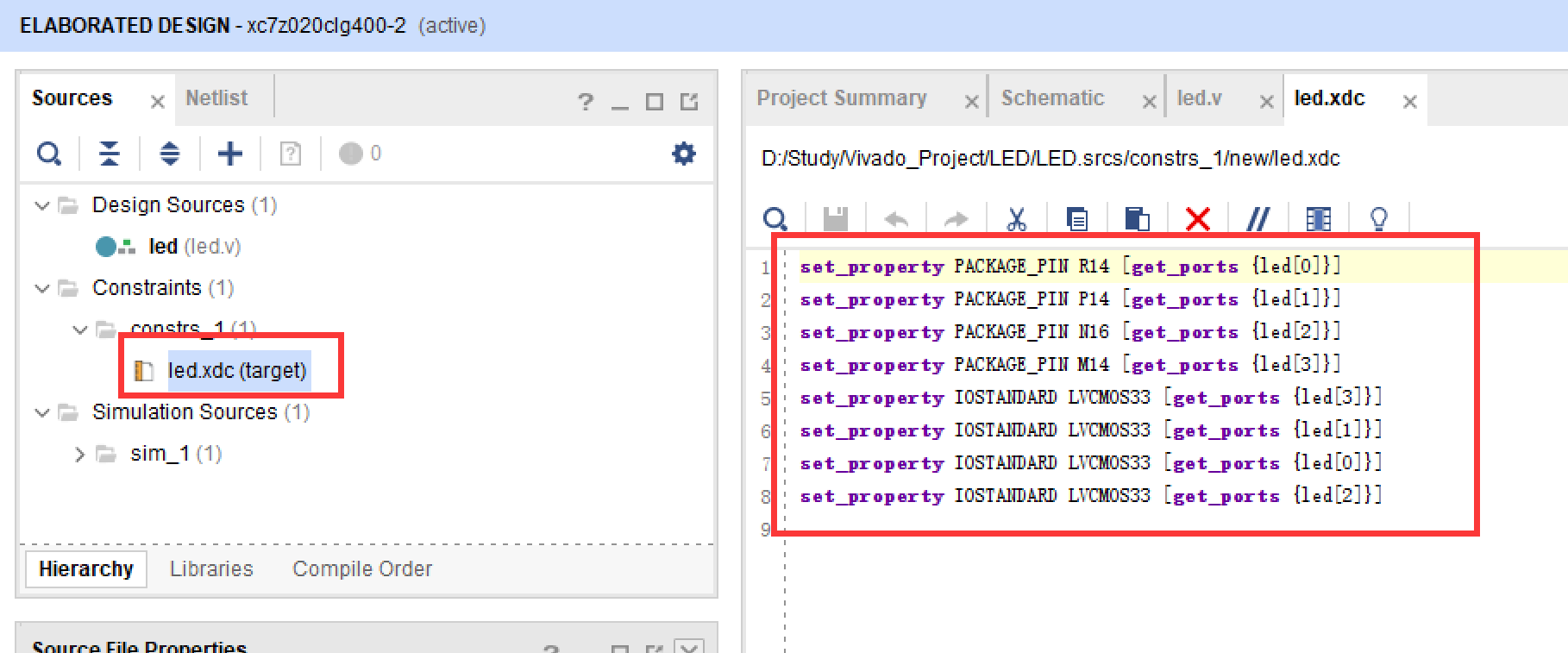 Vivado初次使用教程_vivado load命令-CSDN博客