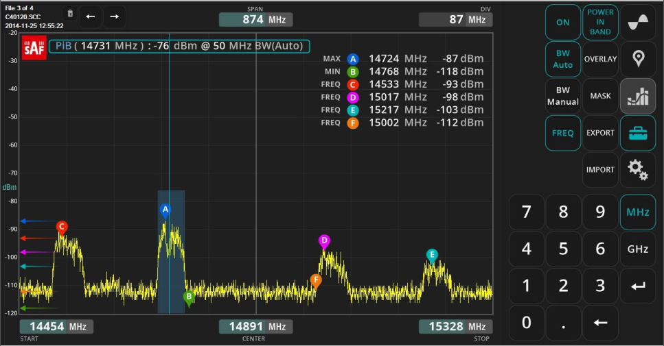 适用于5G网络的SAF Spectrum Compact 频谱仪_5g网络 频谱仪-CSDN博客