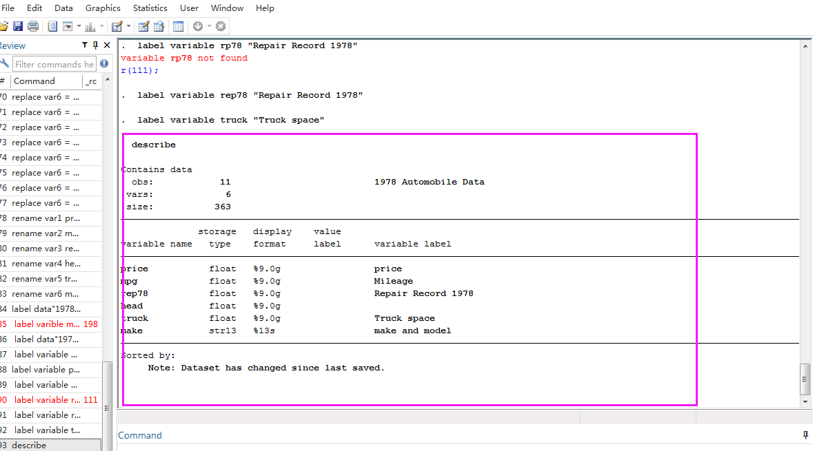stata学习1：创建新的数据集_小记专家的博客-CSDN博客_stata数据库的创建