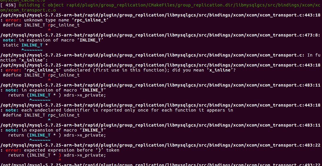 Ubuntu 16.04交叉编译mysql 5.7.25并移植到ARM aarch64_unbuntu 下的mysql移植到嵌入式arm-CSDN博客