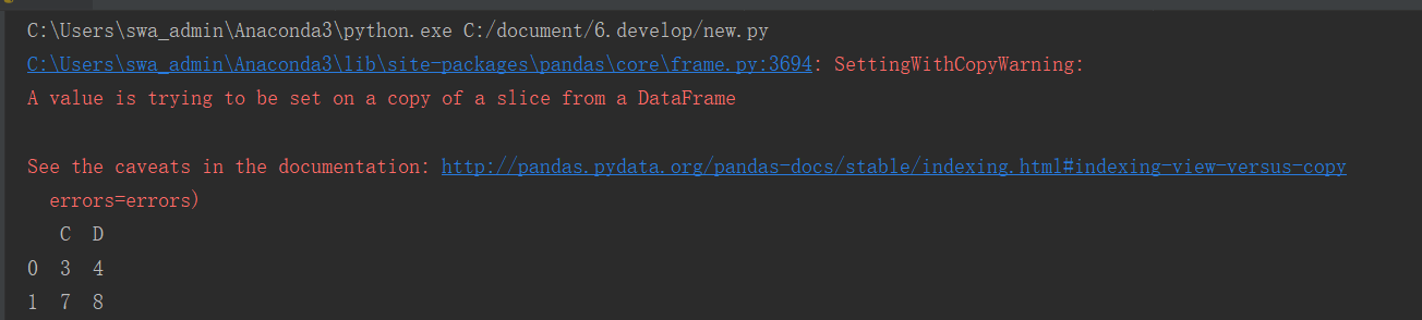 A value is trying to be set on a copy of a slice from a DataFrame错误原因和 ...