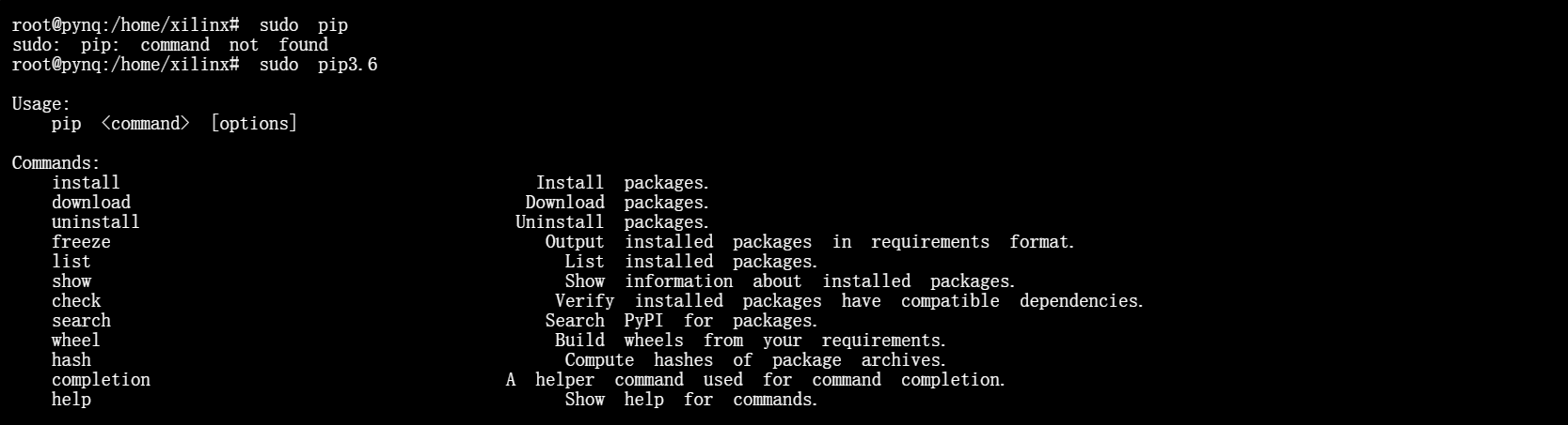 Python基础+jupyter notebook+PYNQ-Z2板子+安装添加新的python库的两种方法_pynq可以安装别的python库吗-CSDN博客