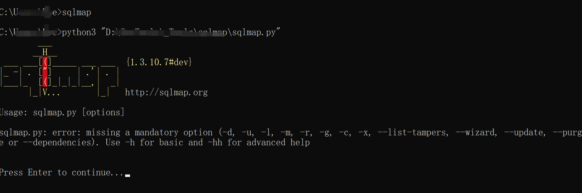 如何在cmd快速调用sqlmap_cmd打不开sqlmap-CSDN博客